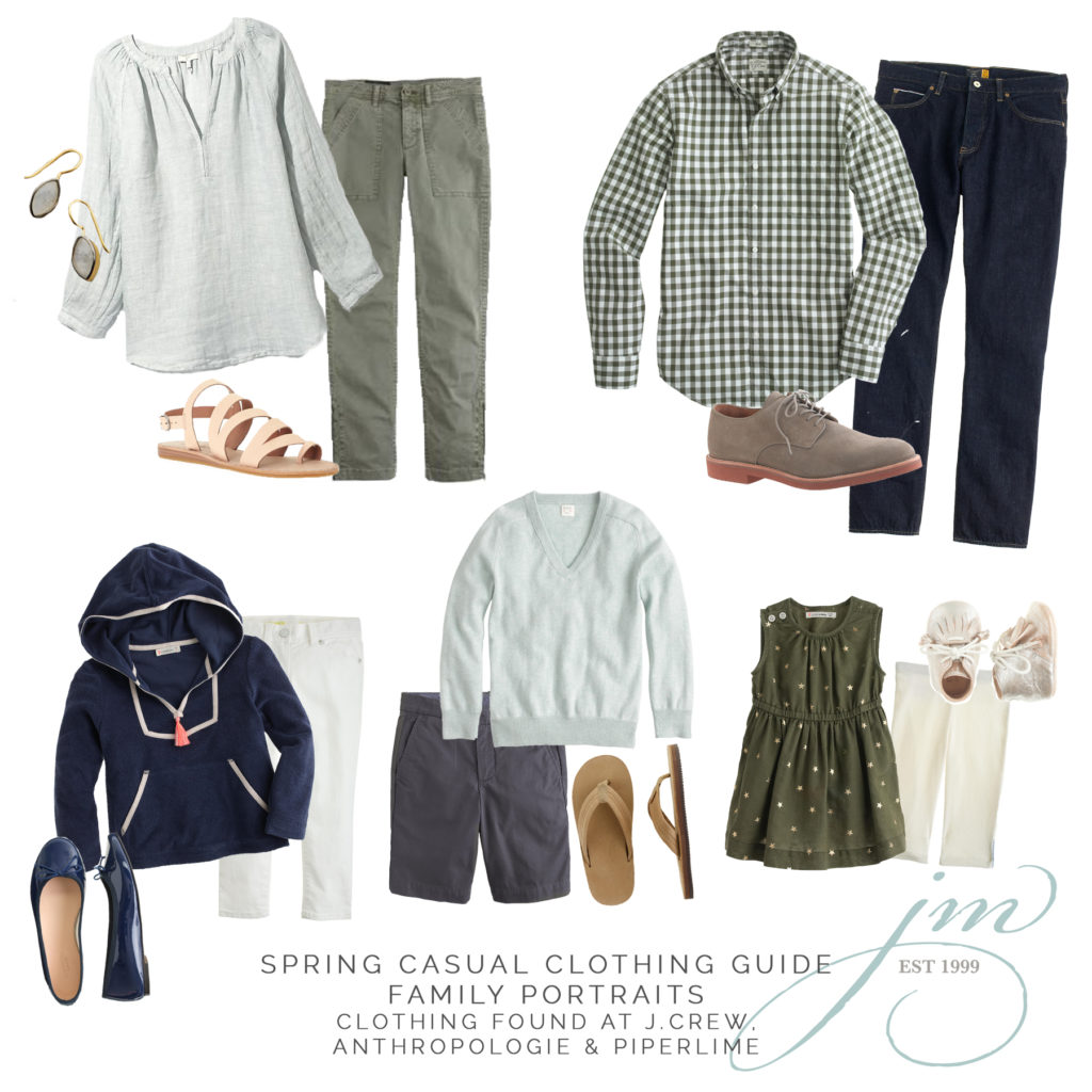 Clothing Guide for Spring | What to wear family photo session