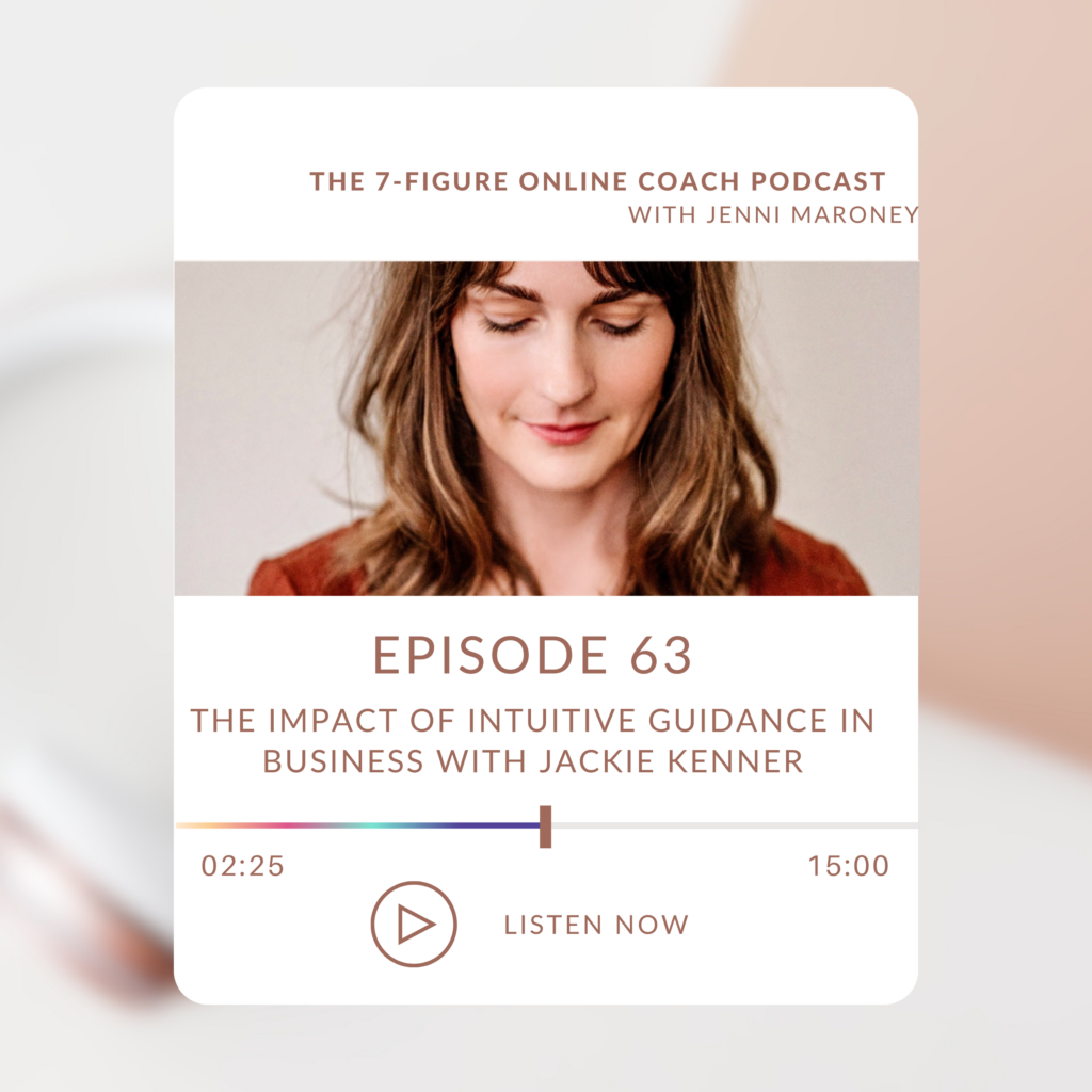 The Impact of Intuitive Guidance in Business with Jackie Kenner